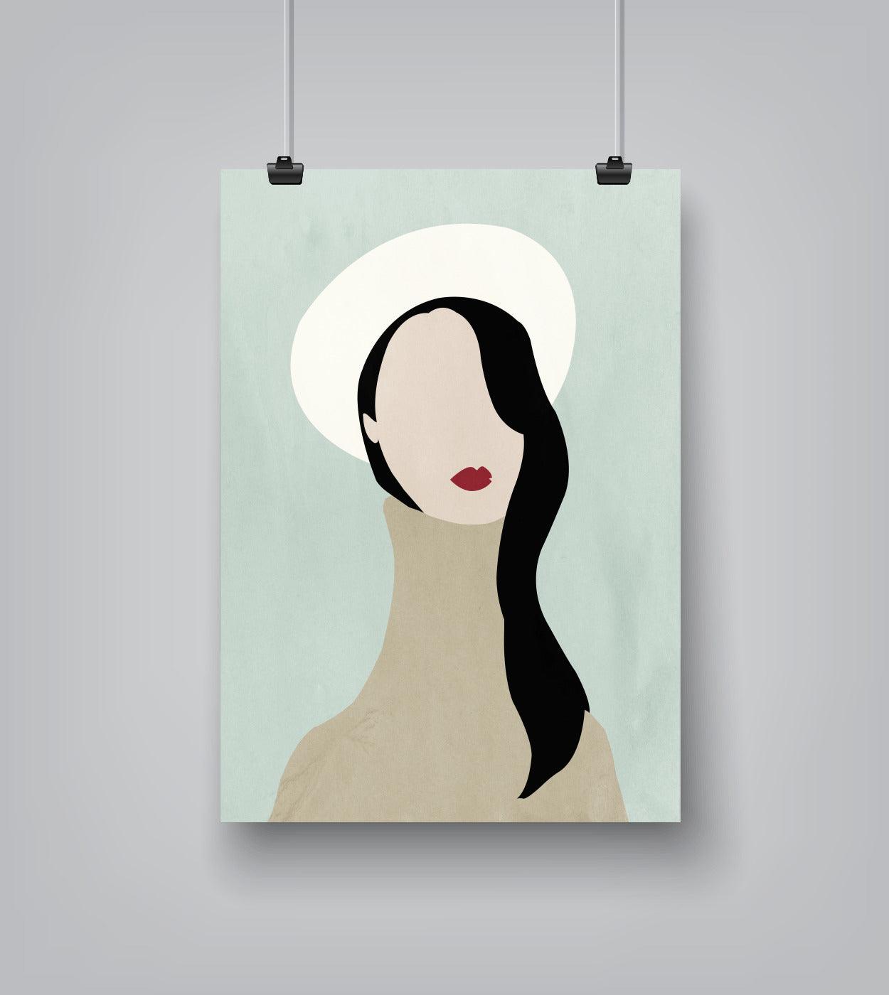 Creative Self Portrait Painting