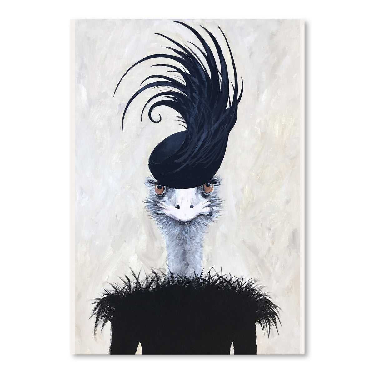 Ostrich Painting