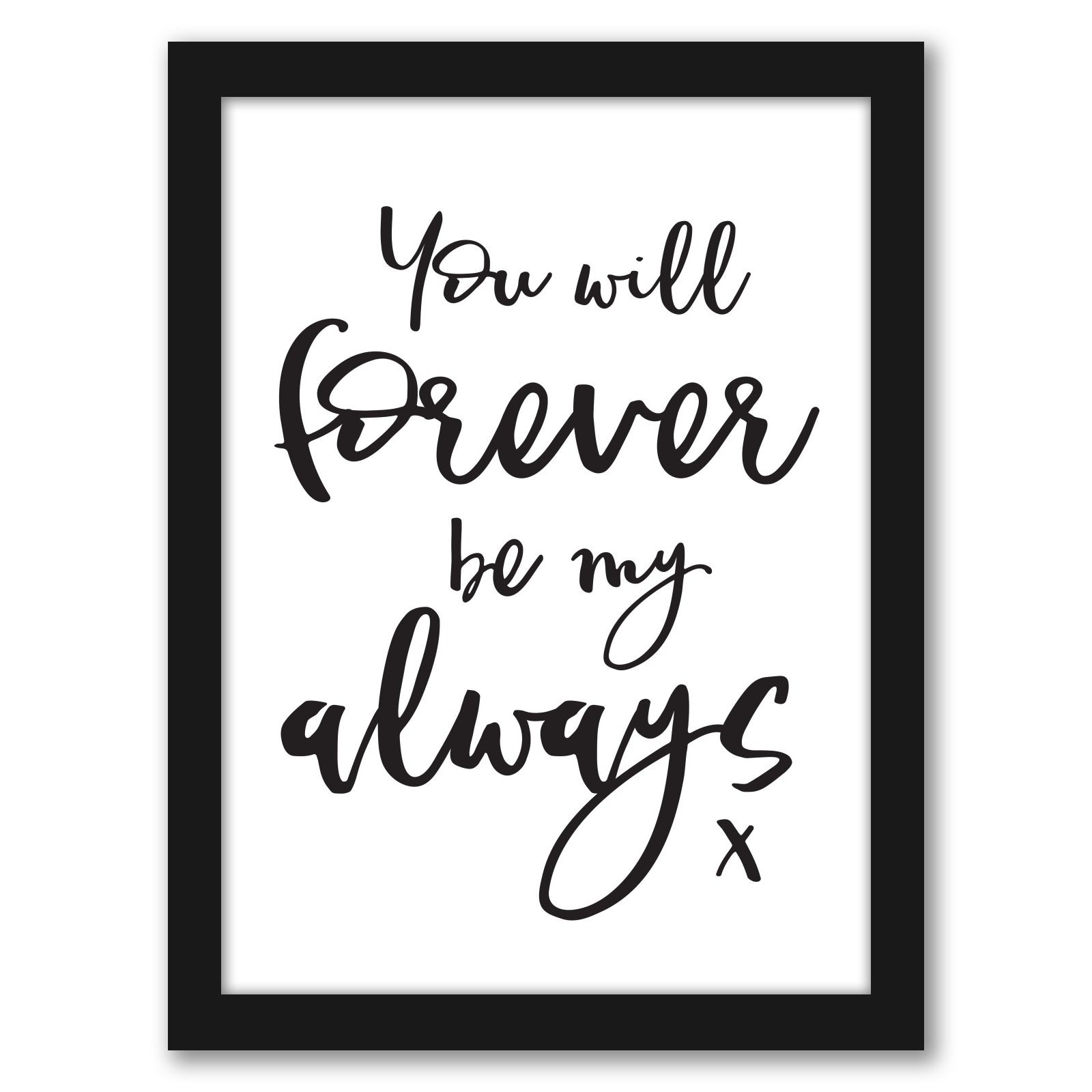 The Word Forever And Always