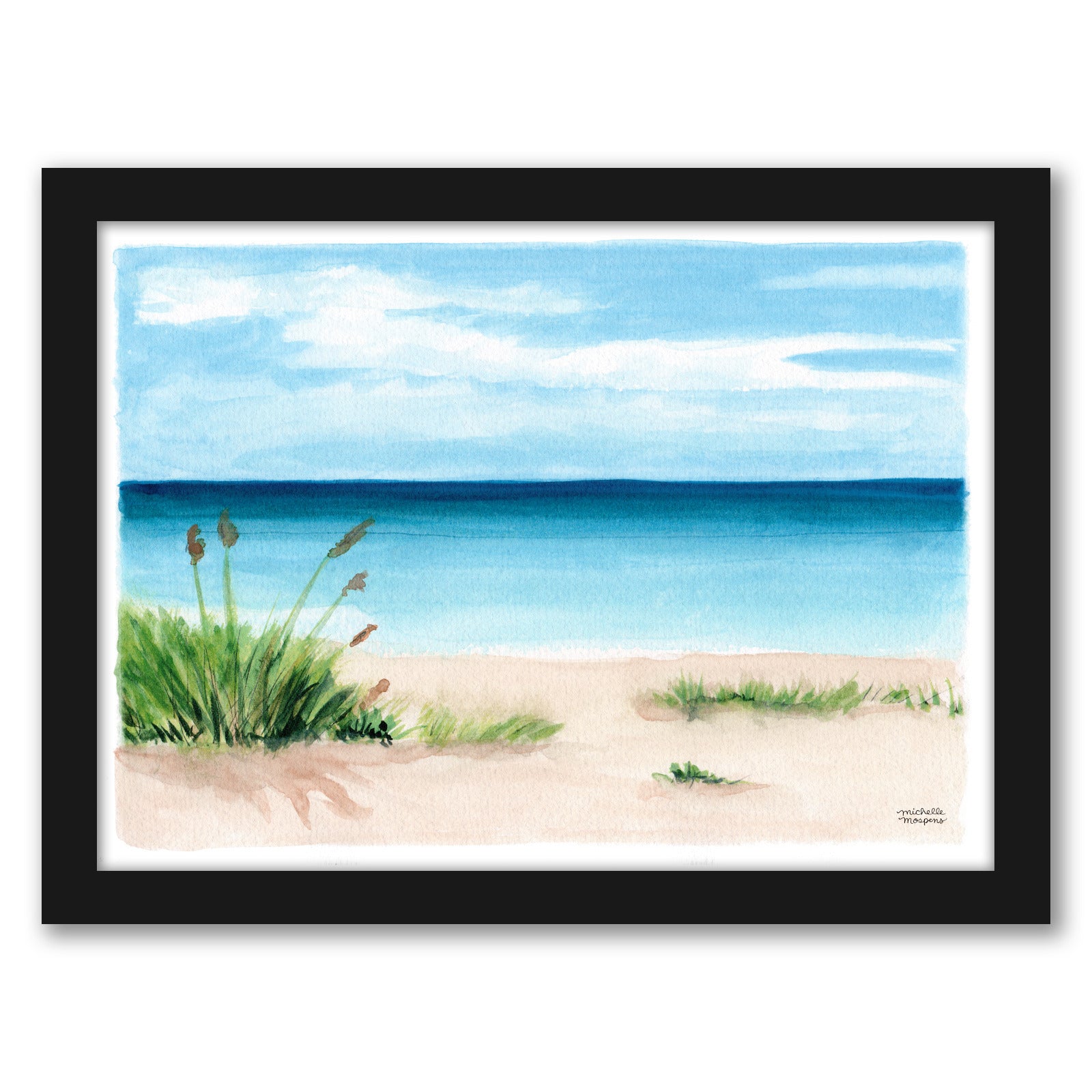 Watercolor Beach Scenes